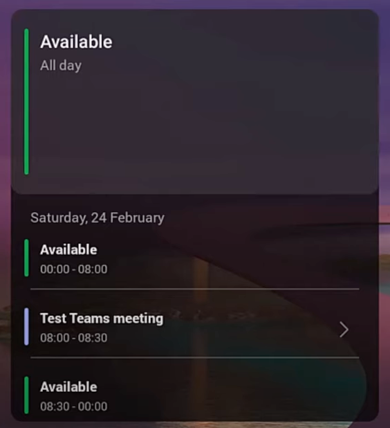 Microsoft Teams Rooms on Android update Februari 2024